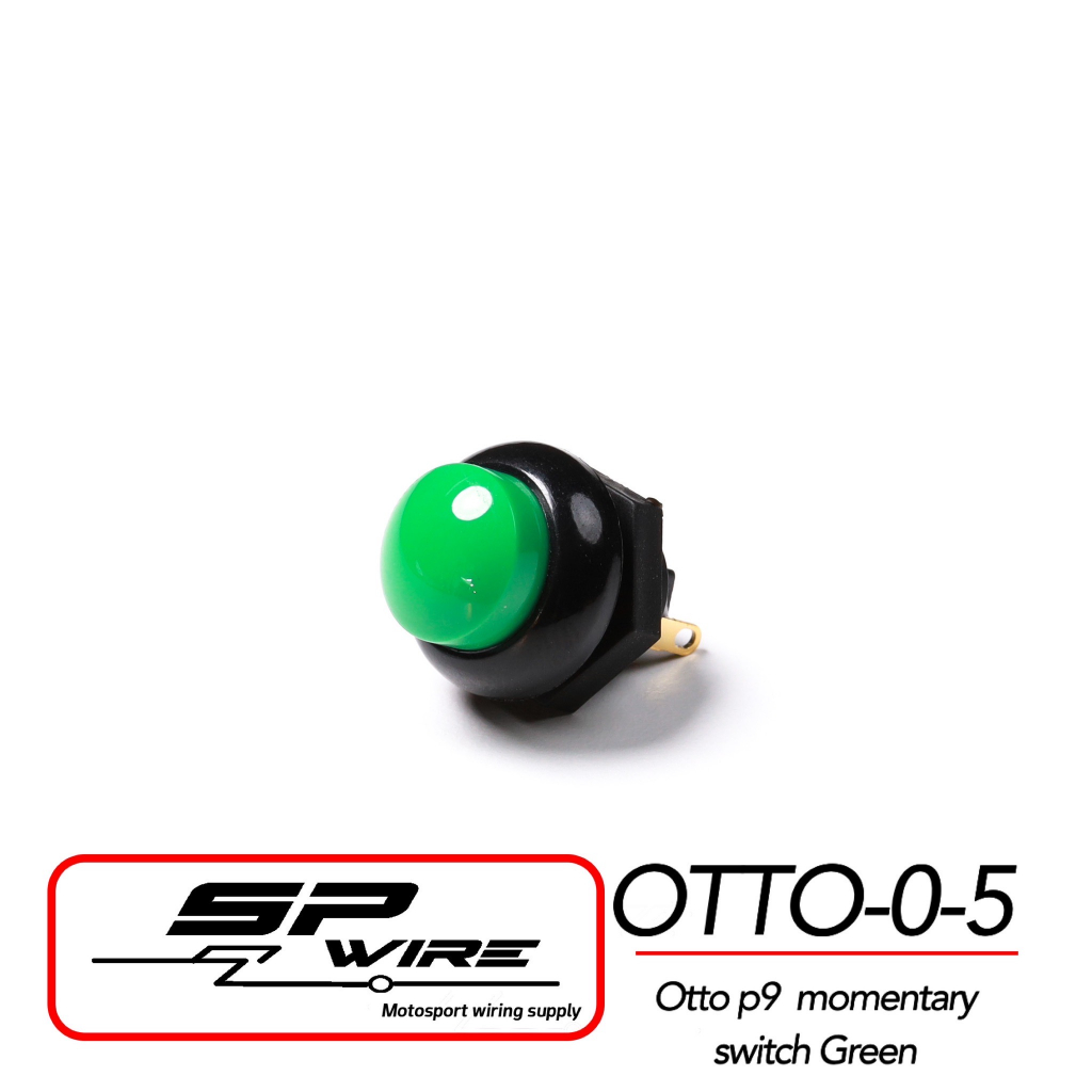 OTTO-0-5 #Otto p9 momentary switch Green-Spwire motorsportwiring ...