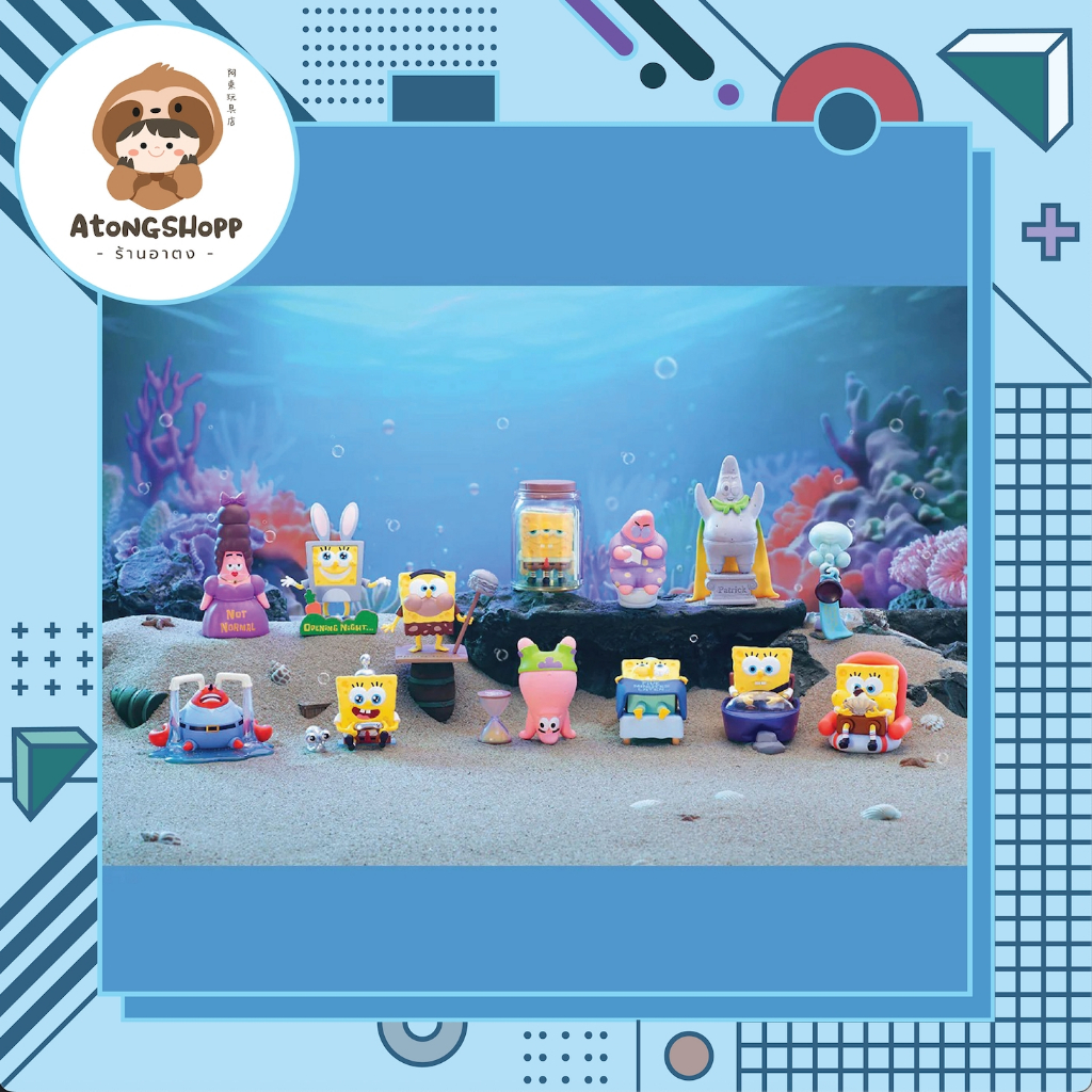 POP MART : SpongeBob Life Transitions Series (Set) | Shopee Thailand