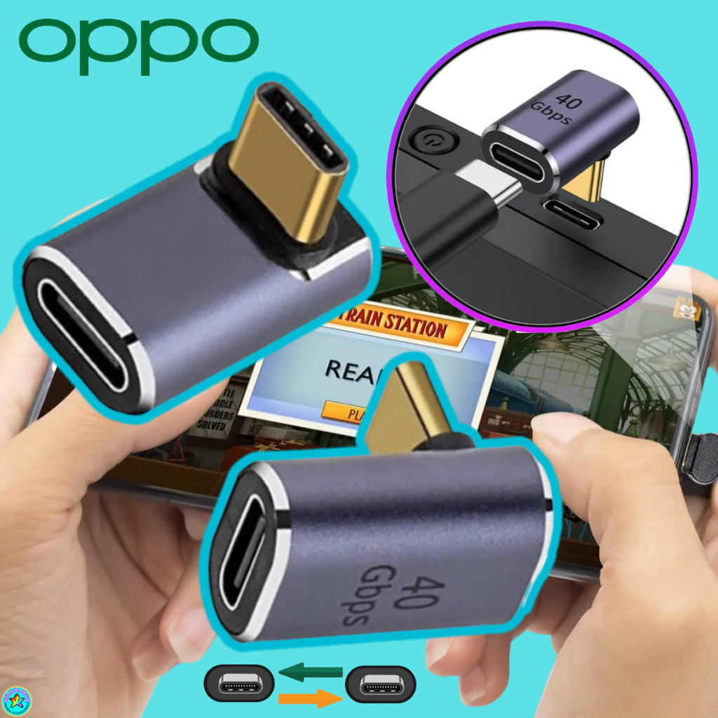 ข้อต่อ เล่นเกมส์ Adapter Type-C to Type-C GAME รองรับการชาร์จเร็ว 100W ...