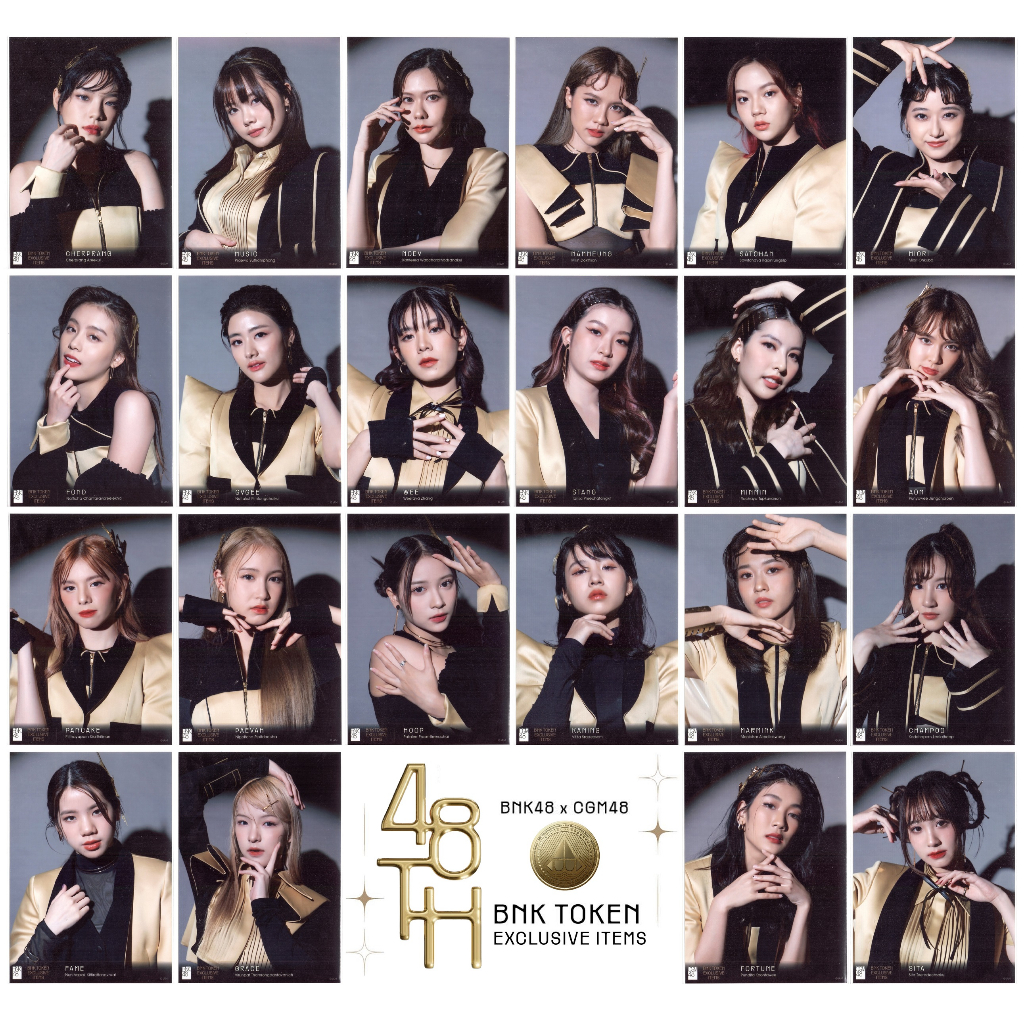 [คอมพ์][2/2] BNK48 CGM48 Photoset BNK Token โทเค่น Exclusive Items Comp | Shopee Thailand