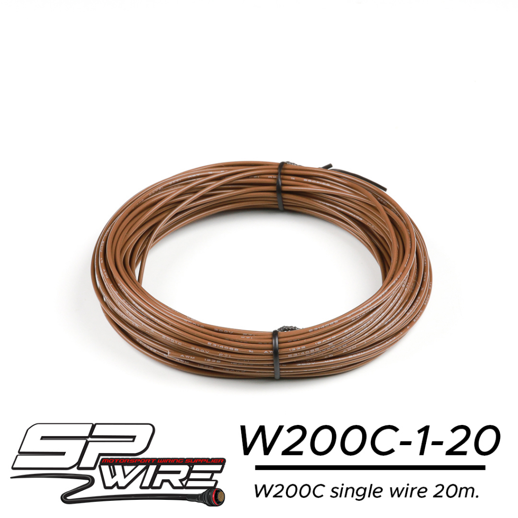 W200C สายไฟเกรดดีที่สุดในการทำสายไฟรถ ราคาแบ่งม้วน 20 เมตร #SPwire ...
