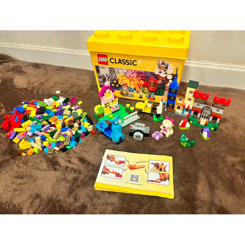 LEGO Classic 10698 เลโก้มือสองของแท้ ต่อได้หลากหลายมาก. | Shopee Thailand