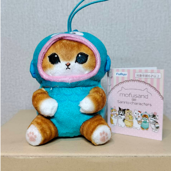 [⭐️แท้/ญี่ปุ่น] Mofusand x Sanrio Characters Plush Doll Samenyan Shark ...