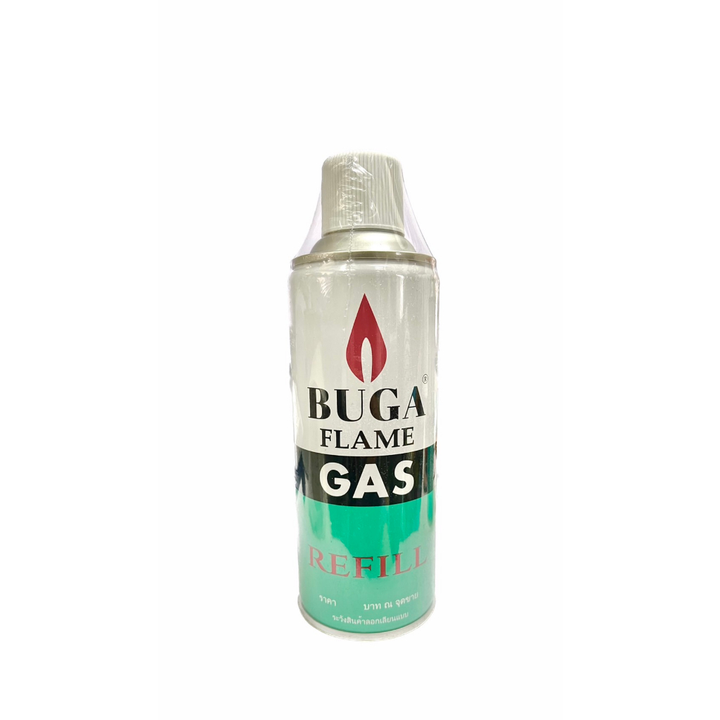 แก๊สกระป๋อง สำหรับเติมไฟแช๊ค BUGA GAS 300g. (ราคาต่อกระป๋อง) | Shopee ...