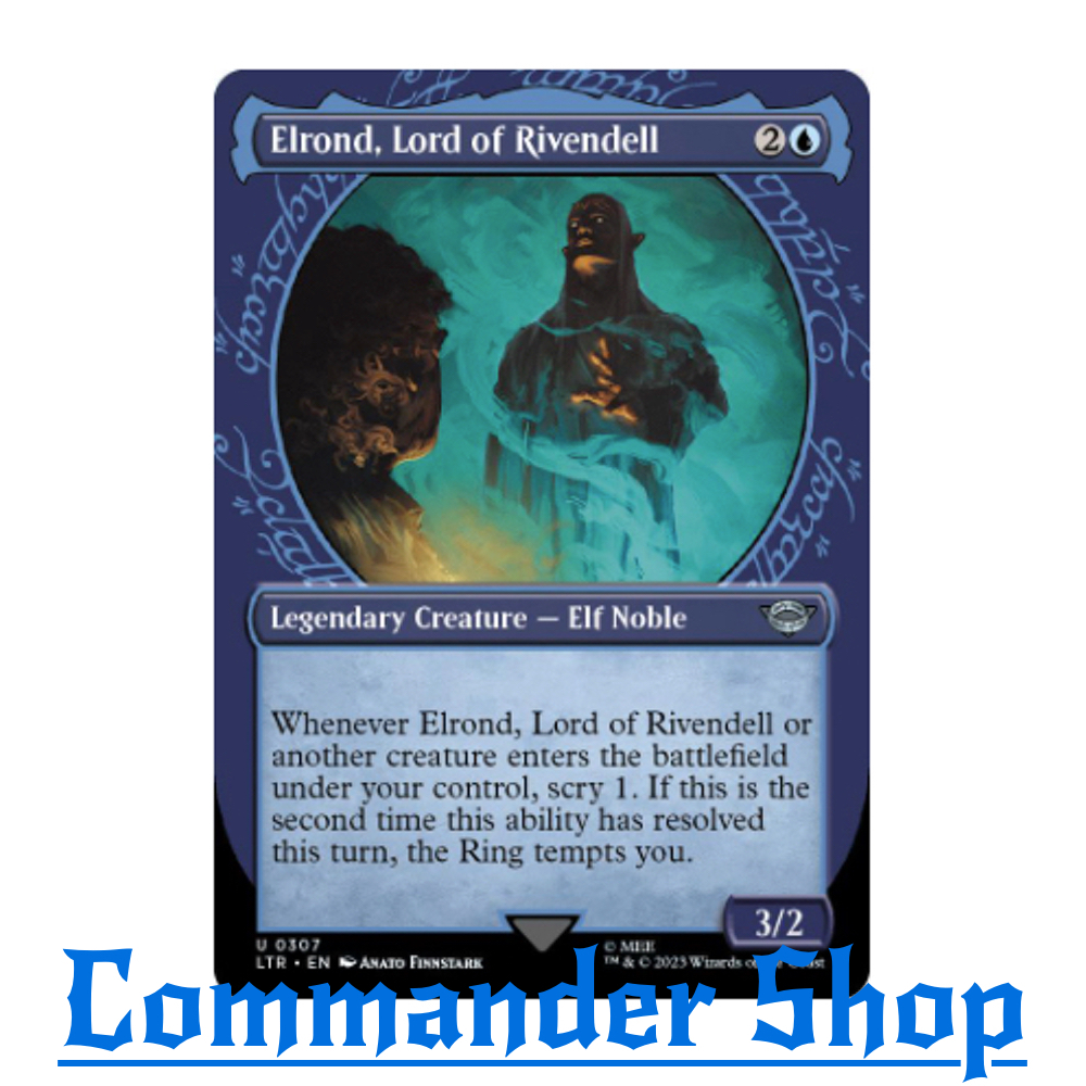 Elrond, Lord of Rivendell (Legendary Creature - Elf Noble) Blue Mv3 Pw3 ...