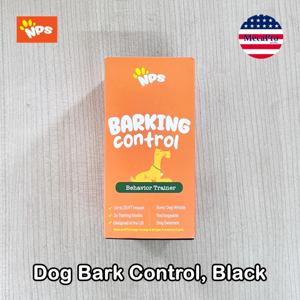 NPS® Dog Bark Control, Black อุปกรณ์ควบคุมการเห่าของสุนัข ฝึกสุนัข ...
