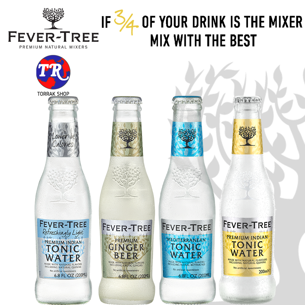 Fever Tree Premium Mixer ฟีเวอร์ทรี พรีเมี่ยม มิกเซอร์ 200มล. (หลาย ...