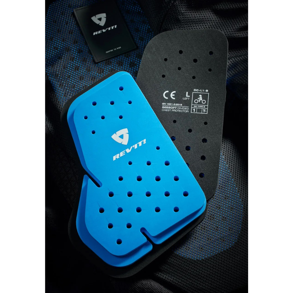 REV’IT! DIVIDED CHEST การ์ด หน้าอก1คู่ | Shopee Thailand