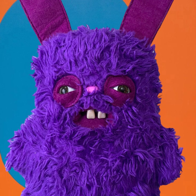 ตุ๊กตา Fuggler “Rabid Rabbit - Purple Fur -” | Shopee Thailand