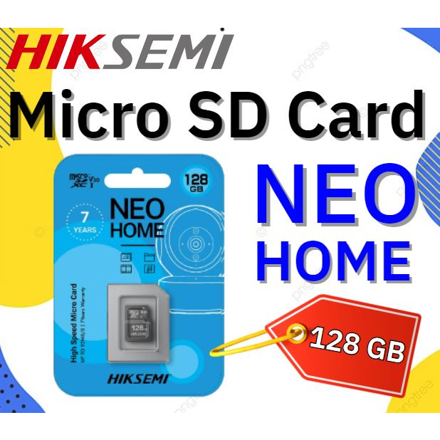HIKSEMI Micro SD Card NEO HOME (เมมโมรี่การ์ด)32GB 64GB 128GB | Shopee Thailand