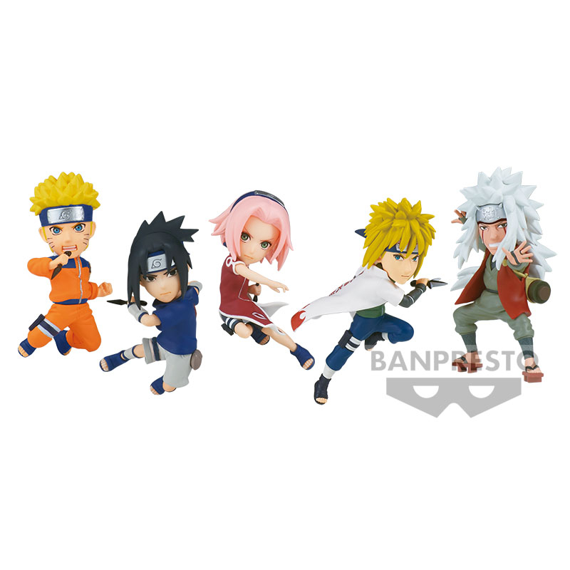 Bandai(บันได) BANPRESTO WCF SET-5-NARUTO WORLD COLLECTABLE FIGURE - SET ...