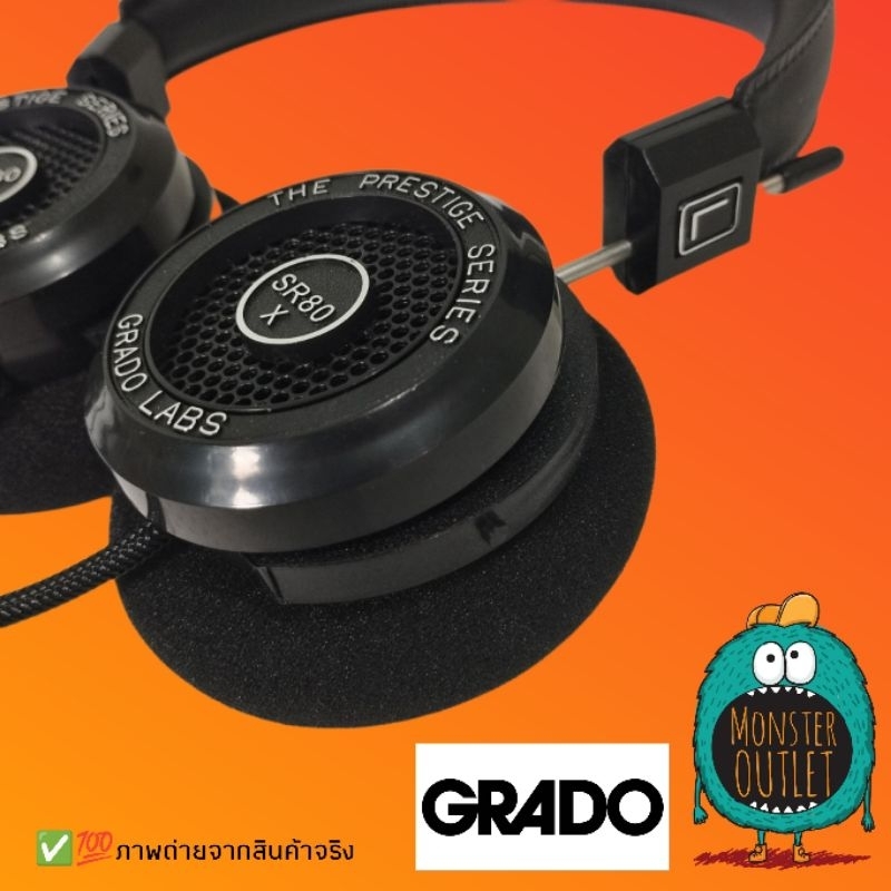 หูฟัง Headphone แบรนด์ GRADO Sr80x Prestige Series Grado Labs On-Ear ...