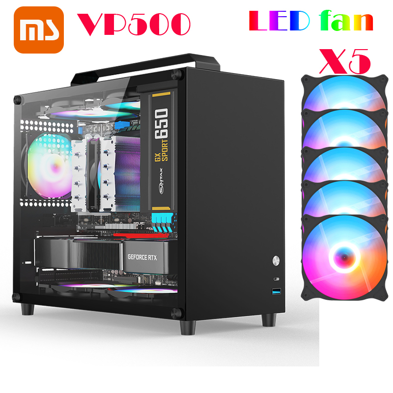 AL101เคสอลูมิเนียมอัลลอยด์ MINI แบบพกพา เคสคอมพิวเตอร์ MATX 240 เคสระบายความร้อนด้วยน้ำ เคส ...