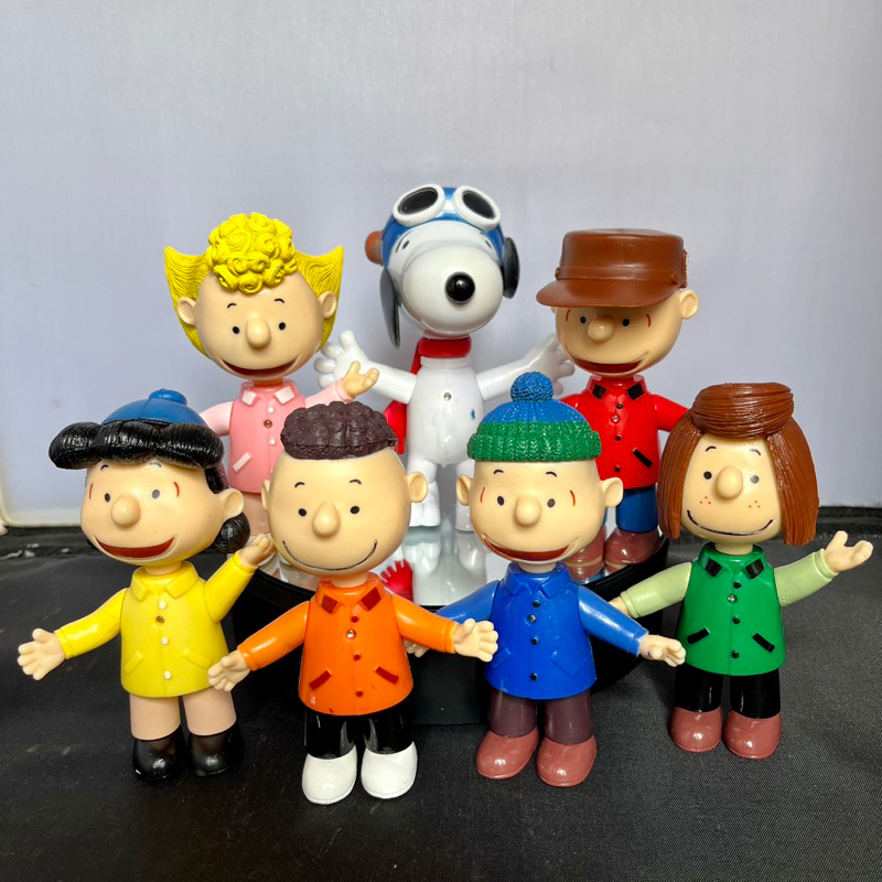 Model Snoopy โมเดล สนูปปี้ เซ็ท 7 ตัว (ลดราคามีตำหนิ) ของสะสม ตั้งโชว์ ...