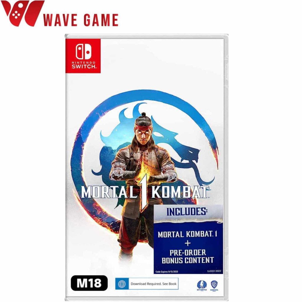 nintendo switch mortal kombat 1 + bonus content ( english ) | Shopee Thailand