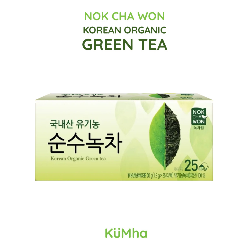 NOK CHA WON Korean organic Green Tea ชาเขียวออแกนิค ชาเขียวพี่แจ็ค ...