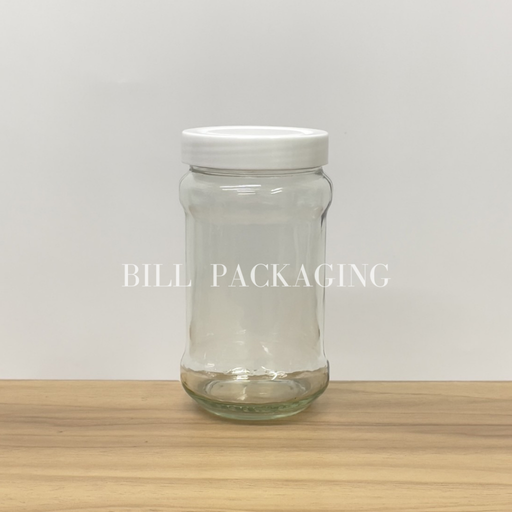 (แพ็ค10ใบ) ขวดแก้วทรงกาแฟ 315ml. พร้อมฝาเกลียวล็อค63mm. (ฝา7แบบ) | Shopee Thailand