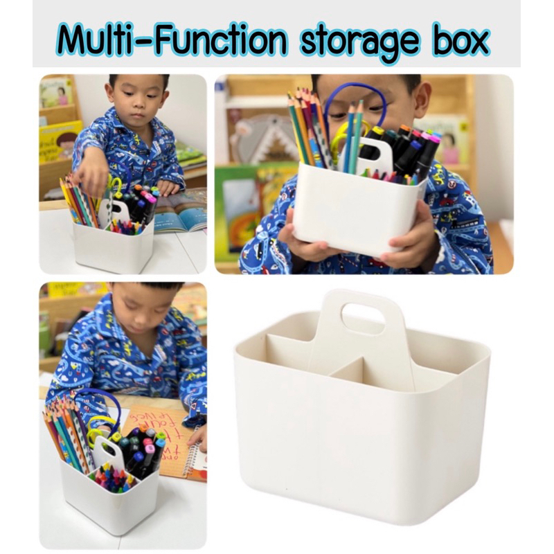 Multi-Function storage box กล่องเก็บเครื่องเขียน จัดระเบียบเครื่องเขียน ...
