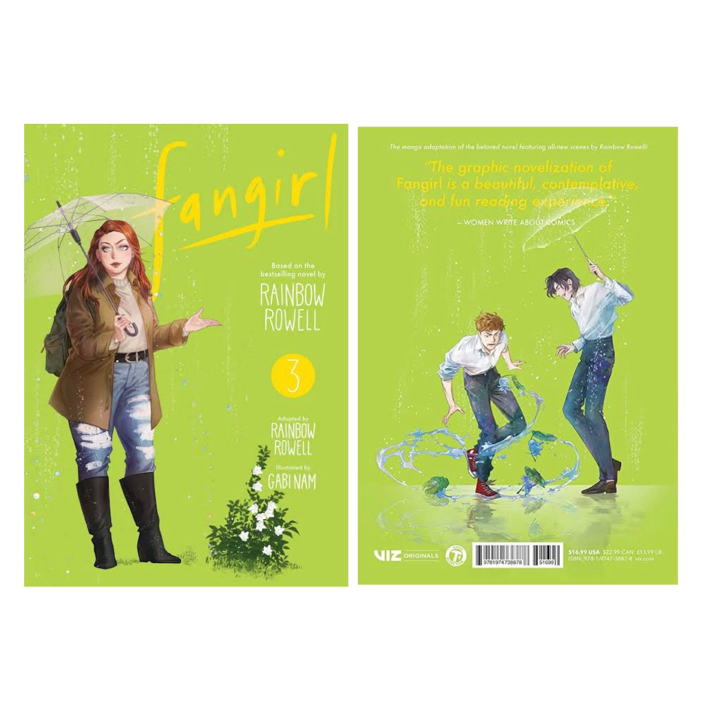 [English] Fangirl (Individual) volume 1&2 English comic | Shopee Thailand