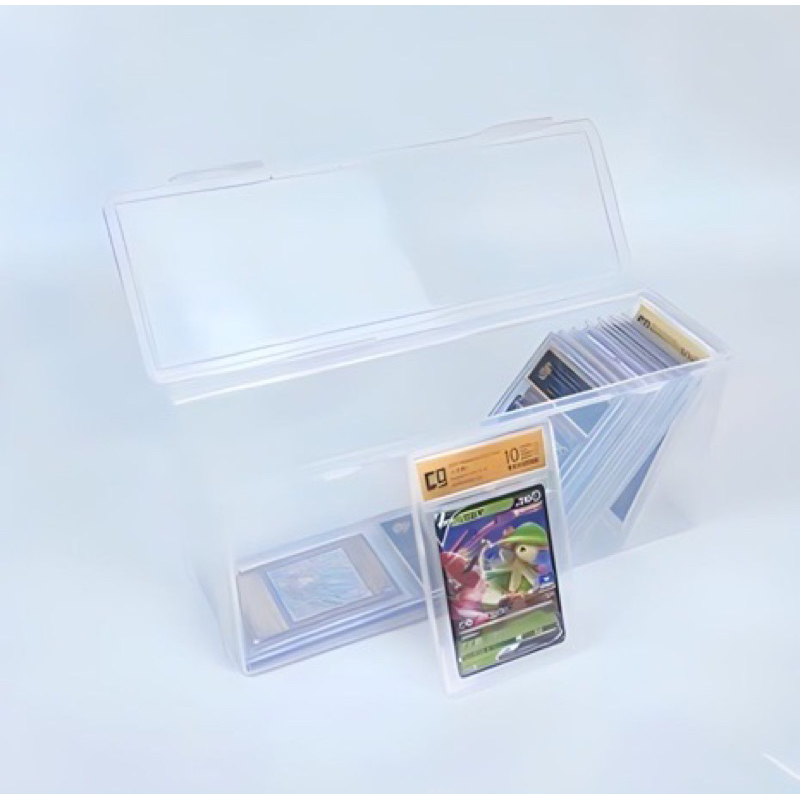 [พร้อมส่ง] กล่องใสเก็บการ์ดอย่างดี Toploader/PSA/กรอบแม่เหล็ก, BGS, SQC ...