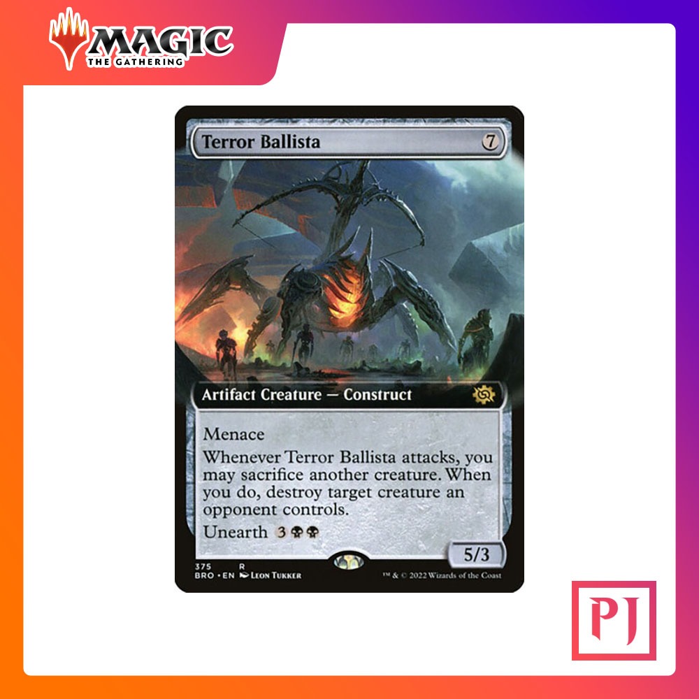 [MTG] Terror Ballista (Extended Art) [BRO] [ARTIFACT] [RARE] [NORMAL ...