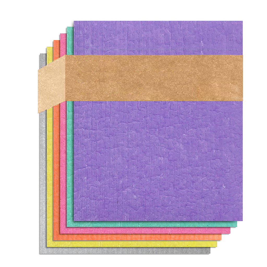 Swedish Dishcloth Eco-Friendly Cellulose Sponge cloth | 6 Pack Assorted ...