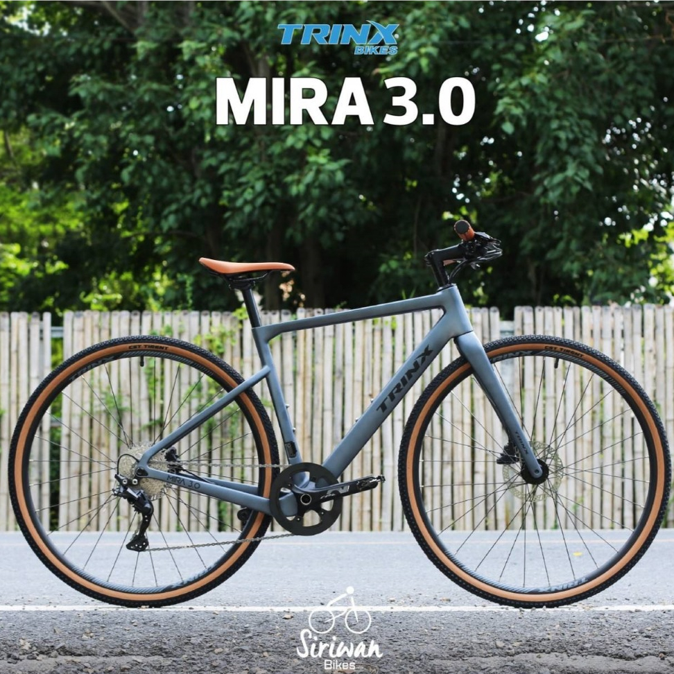 New 2024 TRINX MIRA 3.0 HYBRID GRAVEL BIKE Carbon ล้อ 700c | Shopee ...