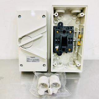 Schneider Electric Isolator Switch สวิตช์แอร์ สวิตช์เปิดปิดกันน้ำ 2P 20A 35A รุ่น WHD20_GY และ ...