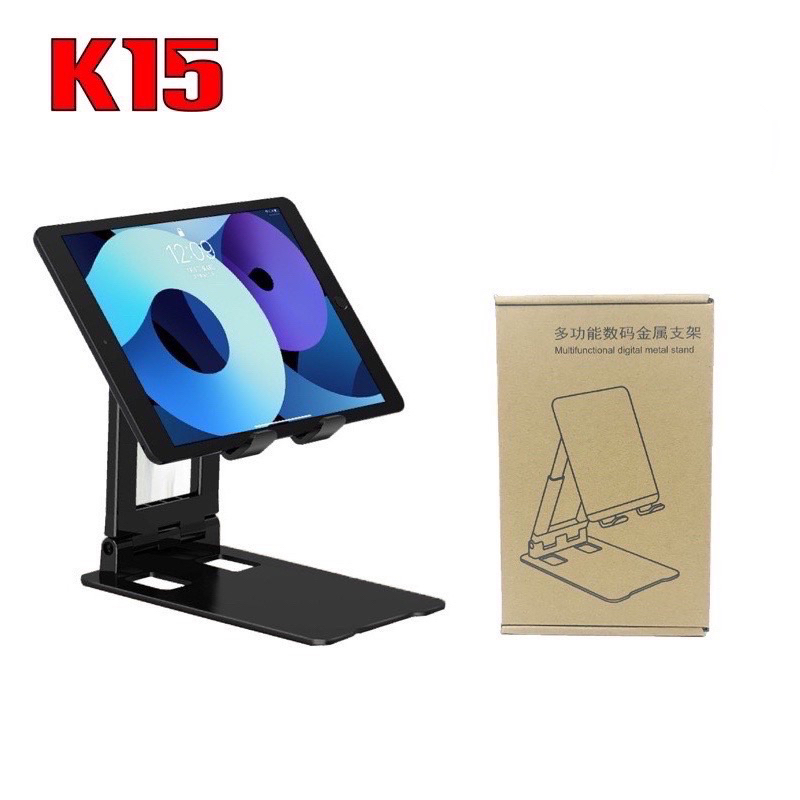 ขาตั้งโทรศัพท์ ipad Z11 K15ขาตั้งไอแพด ที่ตั้งโทรศัพท์ พท์หมุนได้ 360 องศา พับได้ กรอบรองรับ ...