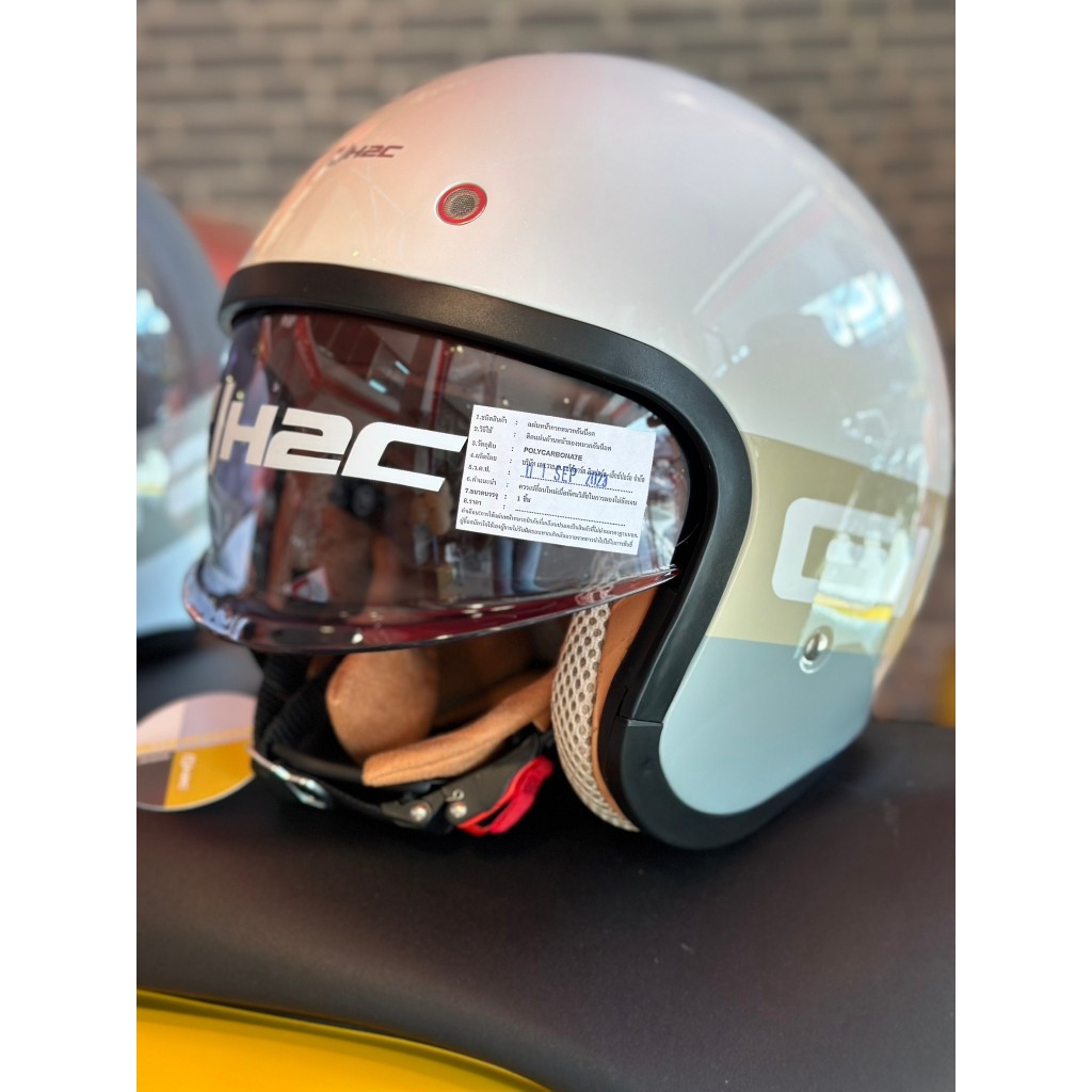 GIORNO หมวกกันน็อกเต็มใบ เปิดหน้า Helmet H2C ของแท้ จาก ฮอนด้า HONDA มี ...
