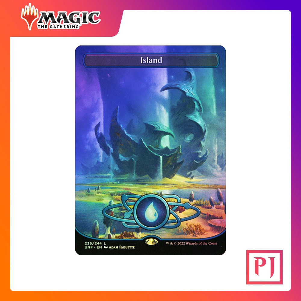 [MTG] Island (#236) (Borderless) [UNF] [LAND] [COMMON] [FOIL] [ENG ...