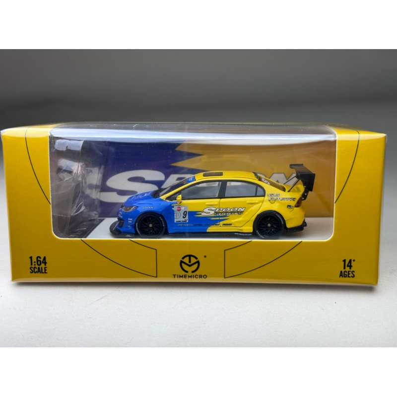 🔺Honda Civic FD Spoon With Figure Scale 1:64 ยี่ห้อ Timemicro | Shopee ...