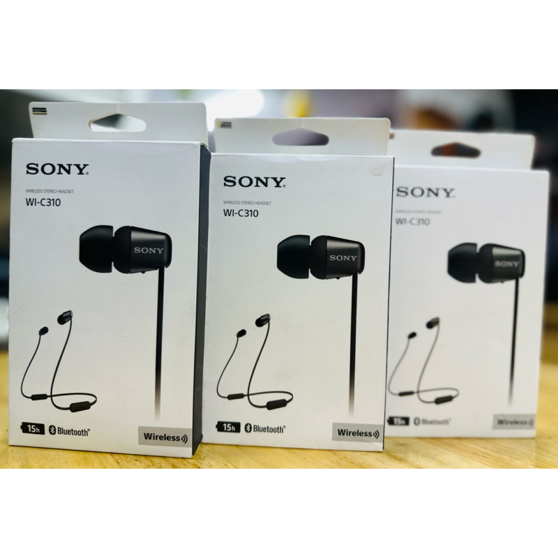 Sony WI-310 หูฟังอินเอียร์ไร้สาย สินค้าค้างสต๊อก กล่องแกะซีลแล้ว ตัว ...