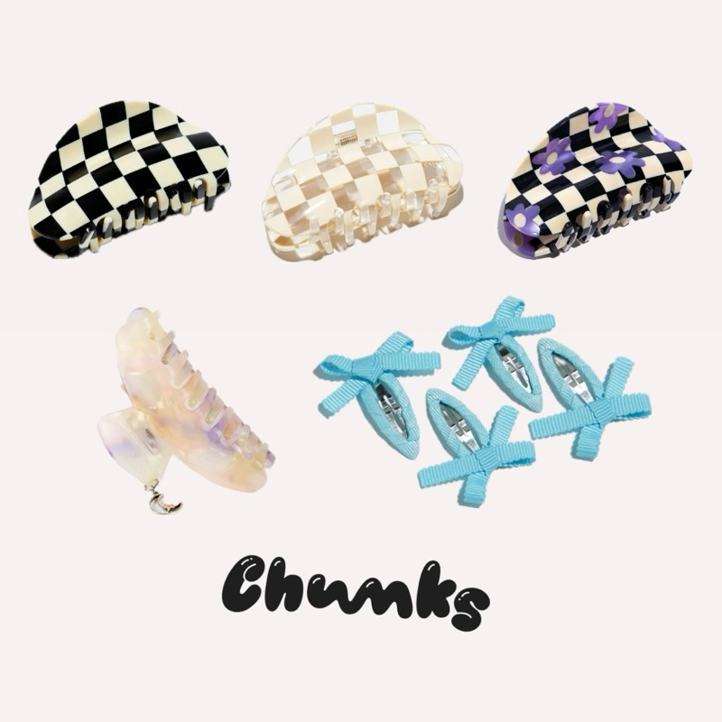 [พร้อมส่ง] Chunks - Hair accessories | Shopee Thailand