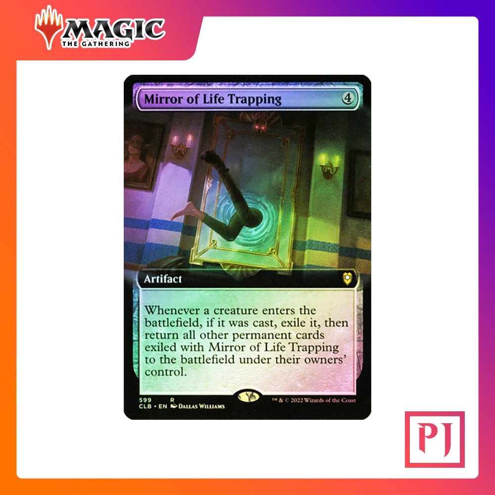 [MTG] Mirror of Life Trapping (Extended Art) [CLB] [ARTIFACT] [RARE ...