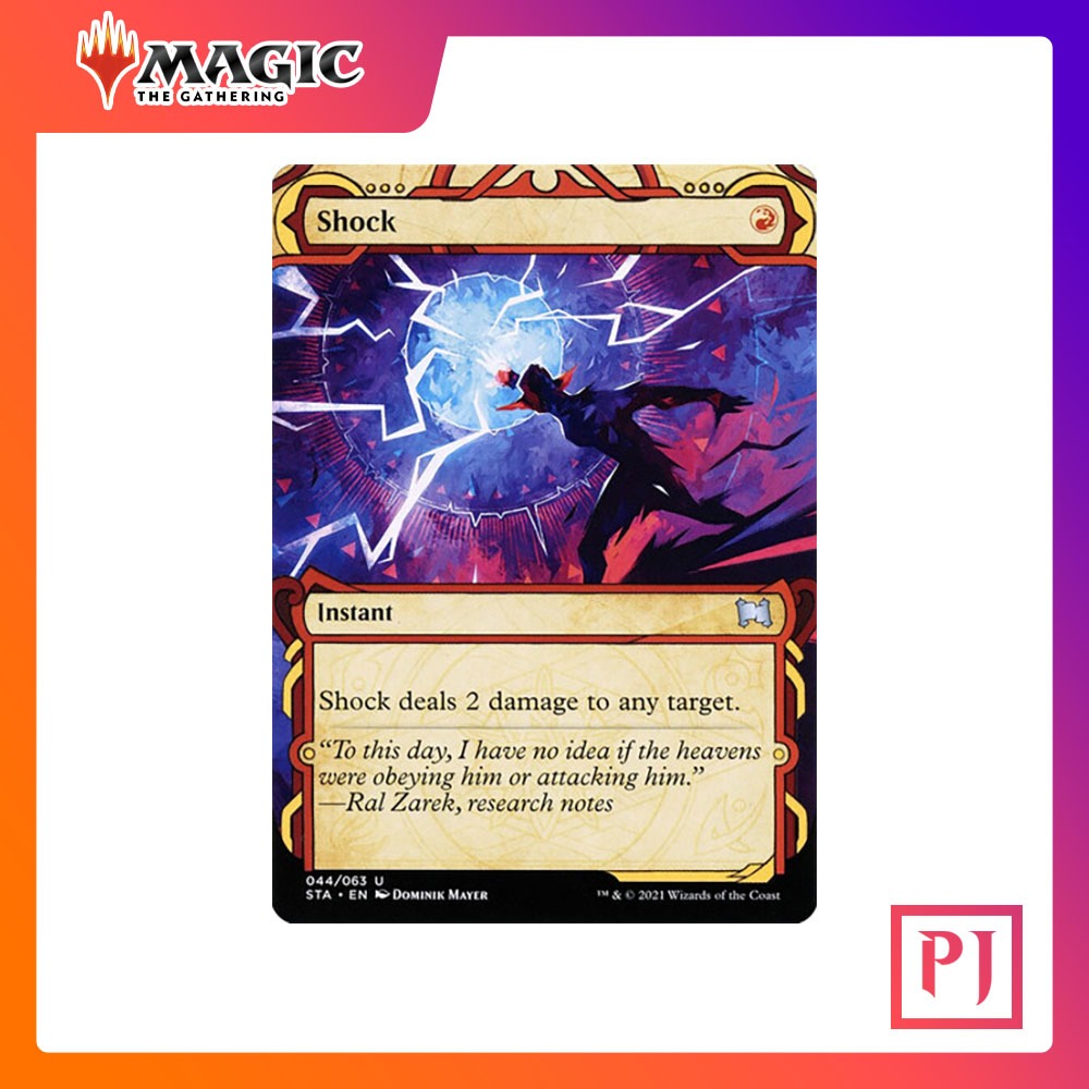 [MTG] Shock [STA] [RED] [UNCOM] [NORMAL] [ENG] (การ์ดเมจิค / Magic the ...