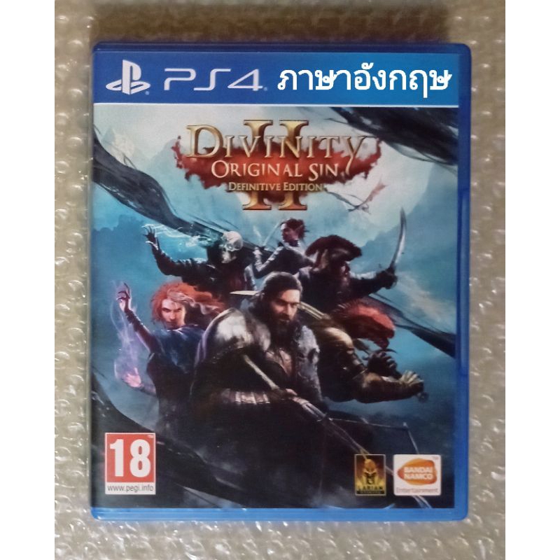 DIVINITY ORIGINAL SIN II DEFINITIVE EDITION ภาษาอังกฤษ PS4 ENGLISH ...