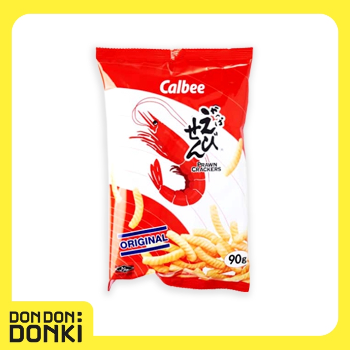 Ebisen Original คาลบี้ ข้าวเกรียบกุ้งรสออริจินัล (เเบบซองสีเเดง ) น้ำหนักสุทธิ 90กรัม | Shopee ...