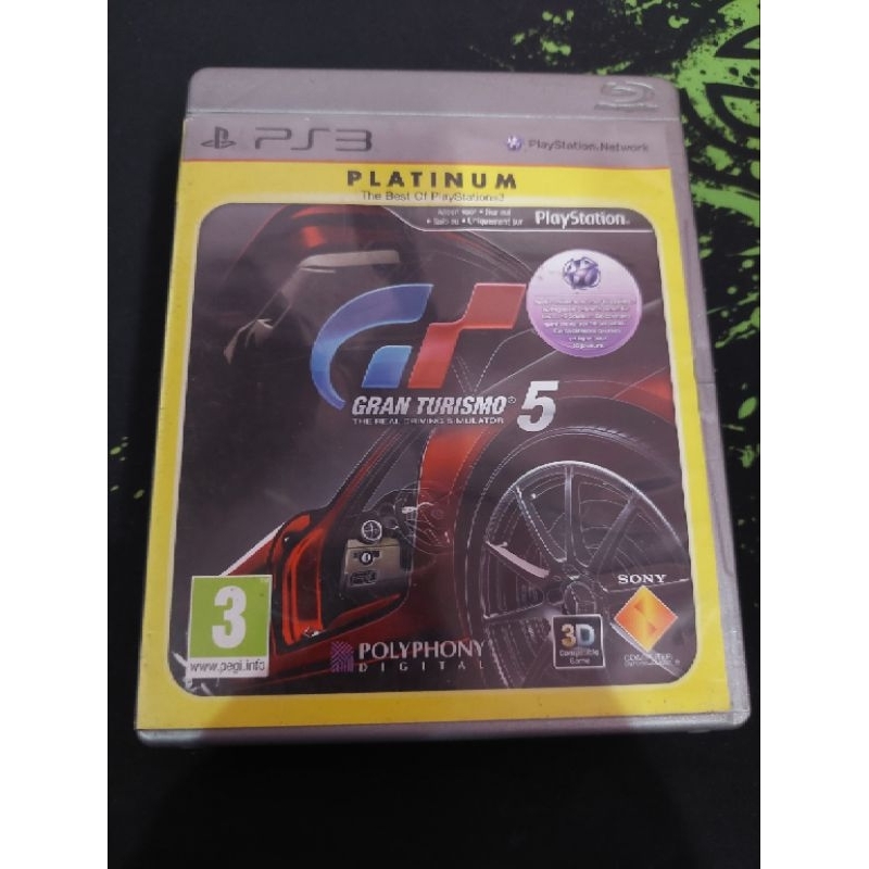แผ่นแท้ PS3 Gran Turismo 5 # (Zone 2 /3 ) | Shopee Thailand
