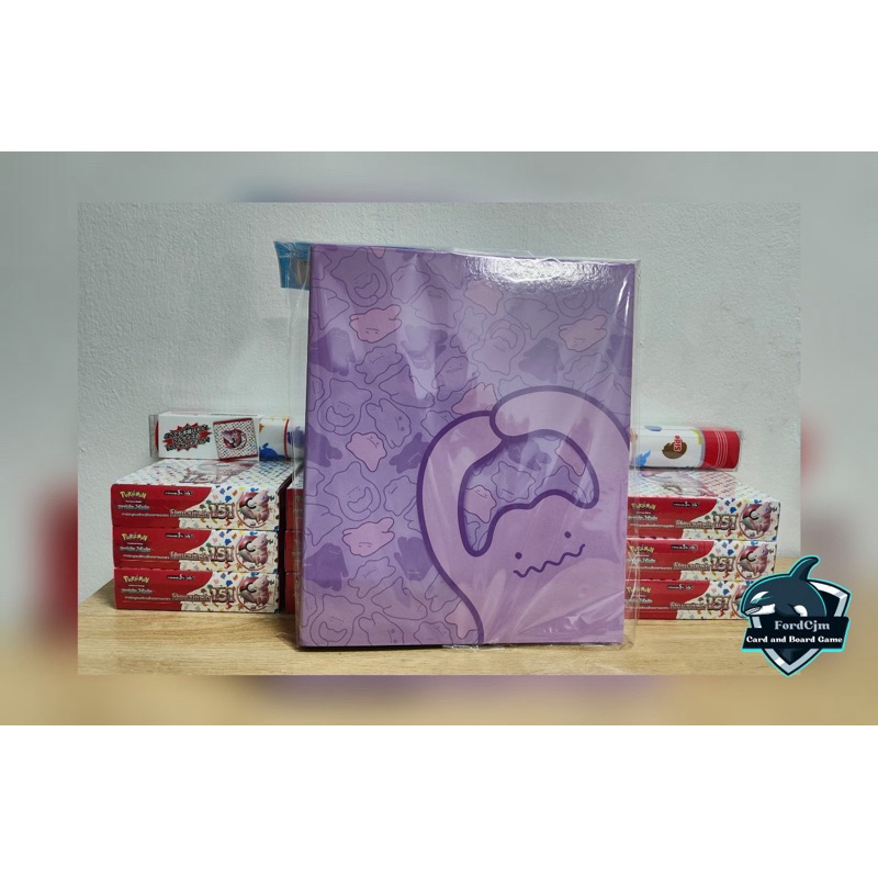 [ Pokemon Card Album ]แฟ้มสะสมการ์ดลาย Metamon | Shopee Thailand
