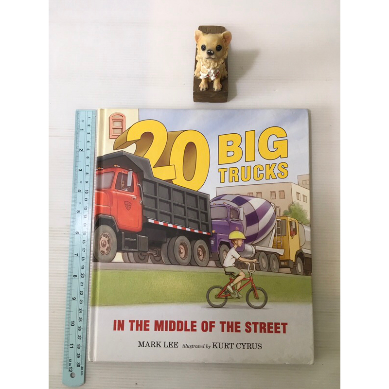 20 Big Trucks in the middle By Mark Lee หนังสือภาษาอังกฤษมือสองปกแข็ง ...