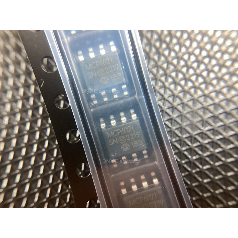 MCP602 SOP-8 MCP602T-I Operational Amplifier Chip IC Rail-to-Rail Input/Output, 10 MHz Op Amps ...