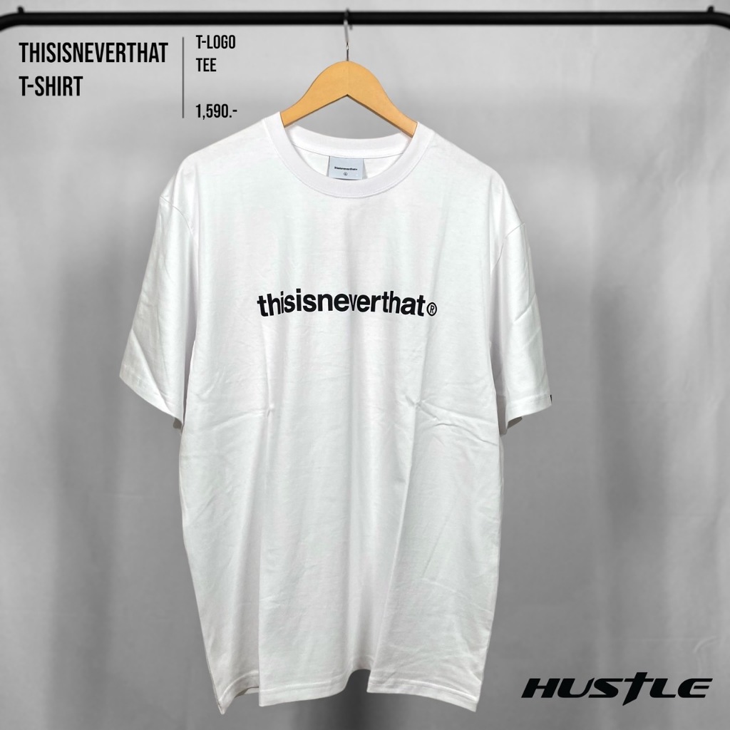 [Hustle.store]เสื้อยืด Thisisneverthat T-Logo Tee มือ1ของแท้ | Shopee Thailand