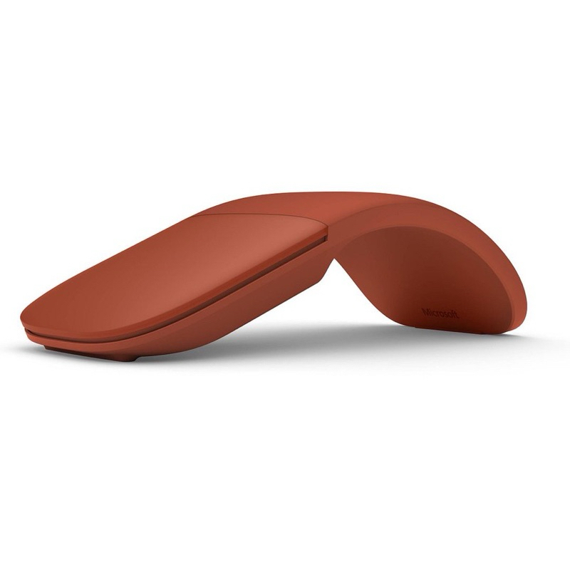Microsoft Arc Mouse Bluetooth เม้าส์ไร้สาย เม้าส์บลูทูธ : Poppy Red ...