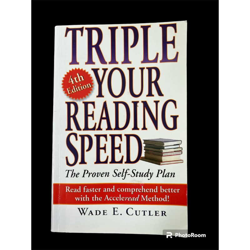 หนังสือภาษาอังกฤษมือสอง Triple Your reading speed | Shopee Thailand