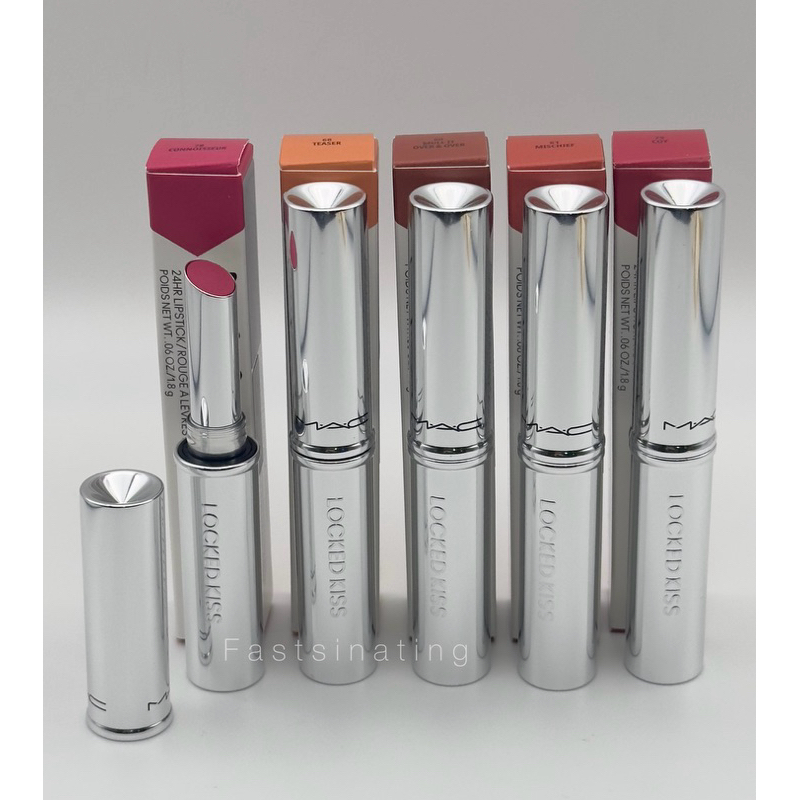 Mac Locked Kiss 24Hr Lipstick กดเลือกสีได้ค่ะ | Shopee Thailand