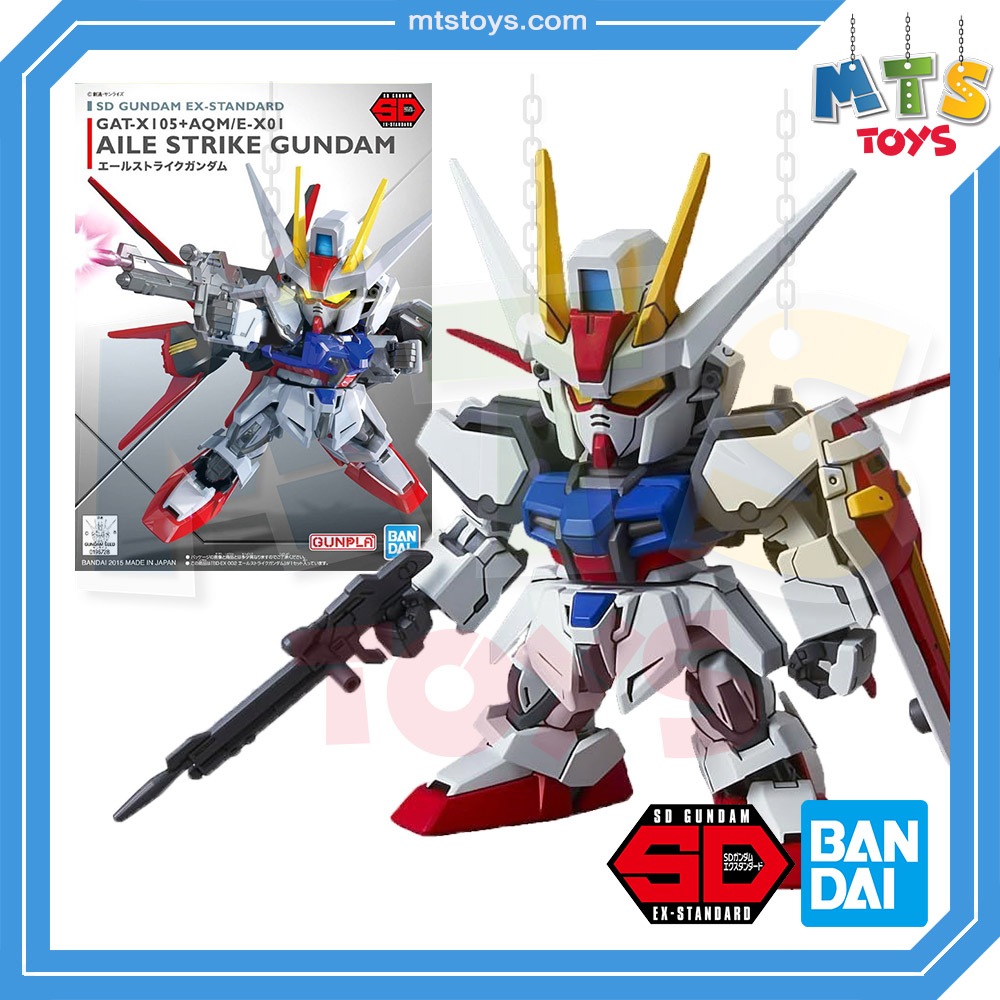 **MTS Toys**Bandai SD EX-Standard : GAT-X105+AQM/E-X01 Aile Strike Gundam กันดั้มแท้ | Shopee ...