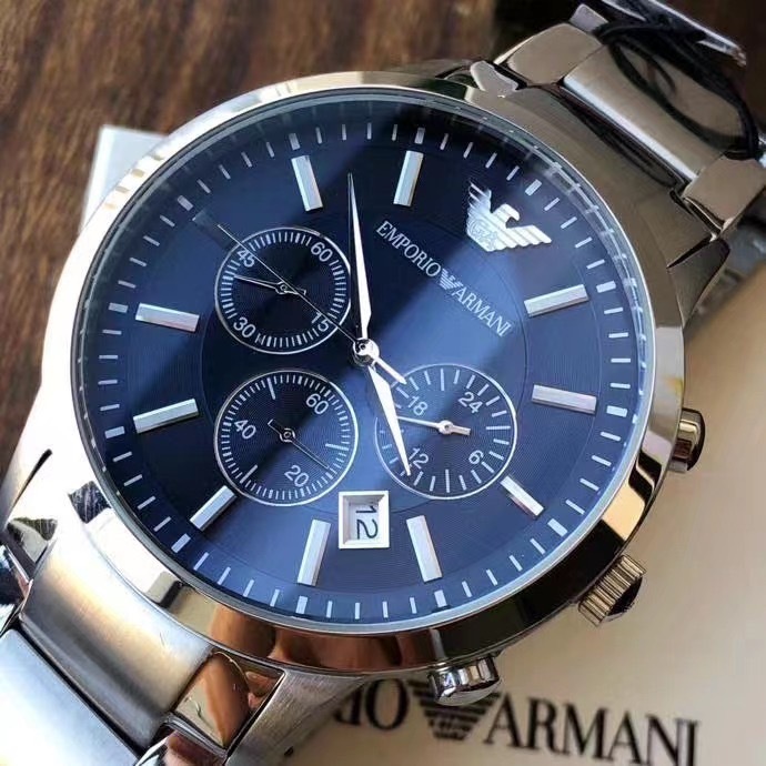 EMPORIO ARMANI นาฬิกาข้อมือผู้ชาย รุ่น AR2434 AR1968 AR2448 | Shopee ...
