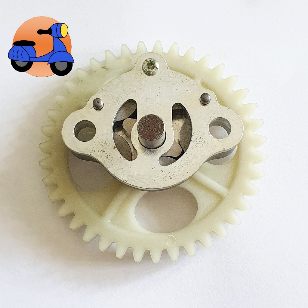 ปั้มน้ำมันเครื่องพร้อมเฟือง ตัวแยกปั้มน้ำมัน Oil Pump Assy สำหรับ สโค ...