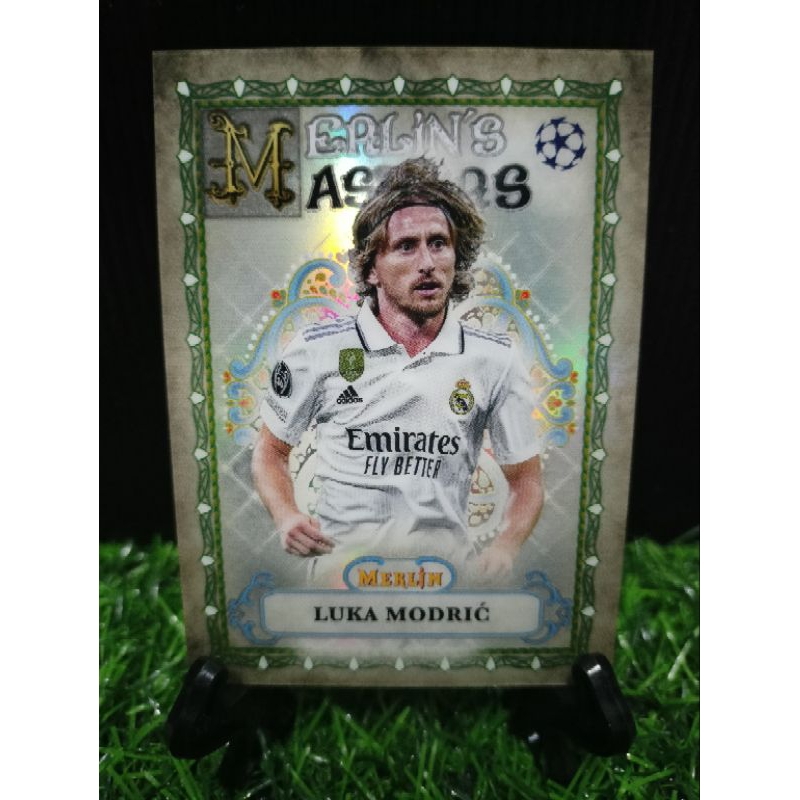 2022-23 Topps Merlin Chrome #MM-13 Luka Modric Merlin's Masters Insert ...